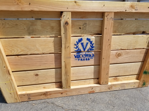 Commercial Tree Nursery Supplies | Round Stakes | Wooden Tree Boxes